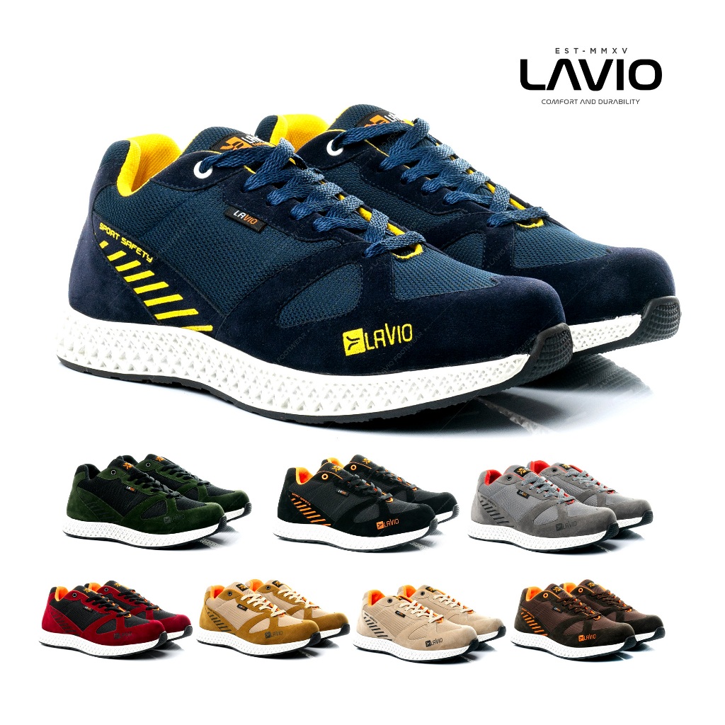 Lavio Men's Sports Safety Shoes Original Best Quality Branded Lavio ...