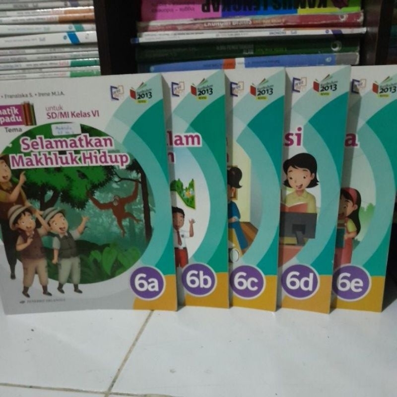 Integrated Thematic Book for class 6 elementary school revised with ...