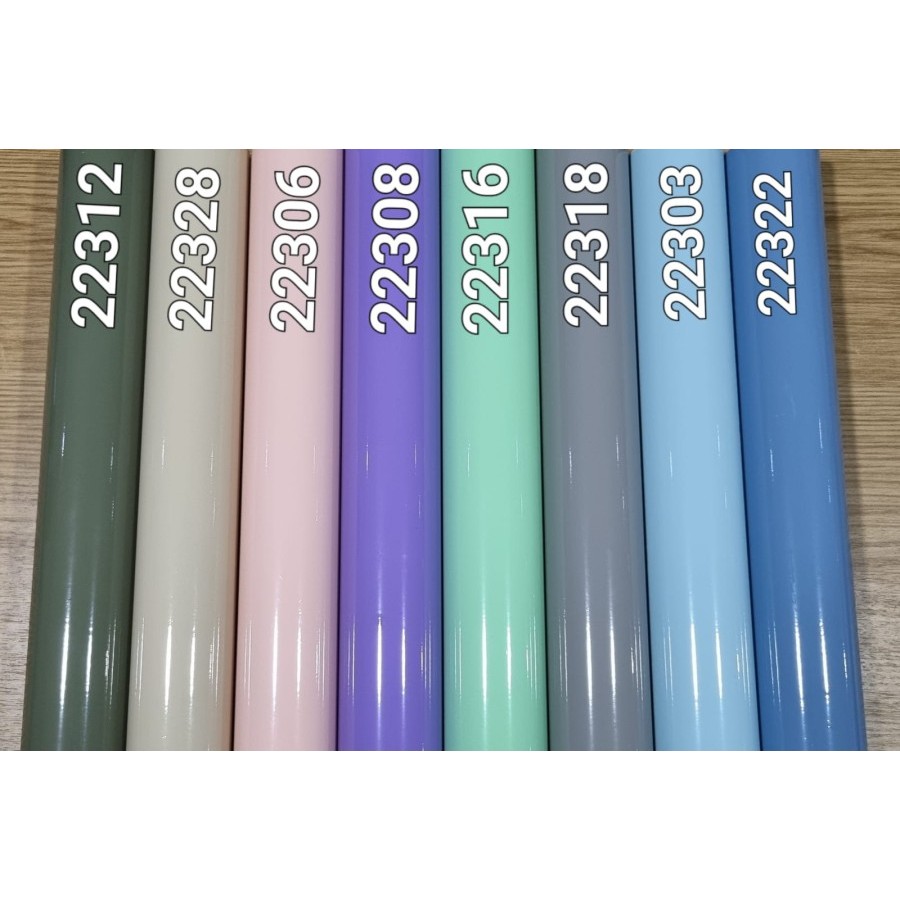 STICKER VINYL PASTEL COLOR ROLL 50 cm x 9 mtr | Shopee Philippines