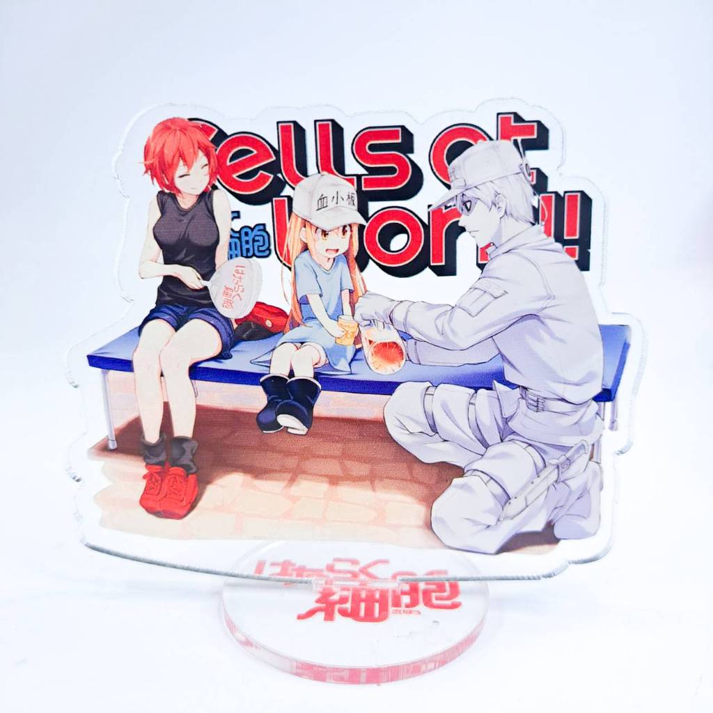 Standee Acrylic ANIME Standy Acrylic Hataraku Saibou Cell's At Work ...