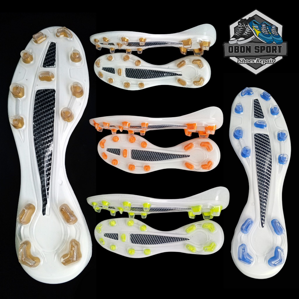 Carbon Motif Football Shoes Palm {Universal Tiempo Model Shoe Outsole ...
