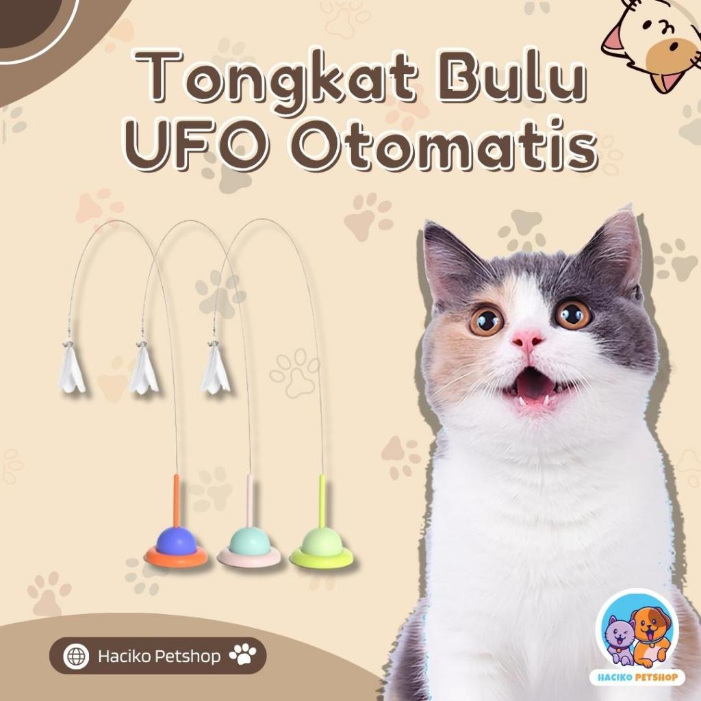 [HACIKO Petshop] Feather Cat Toy Teaser Stick Automatic Interactive 2 ...