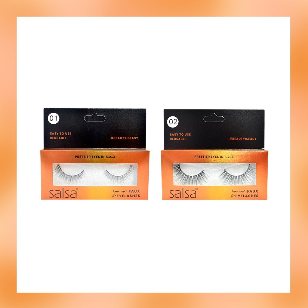 MATA Salsa Faux Eyelashes - Natural Fake Eyelash | Shopee Philippines