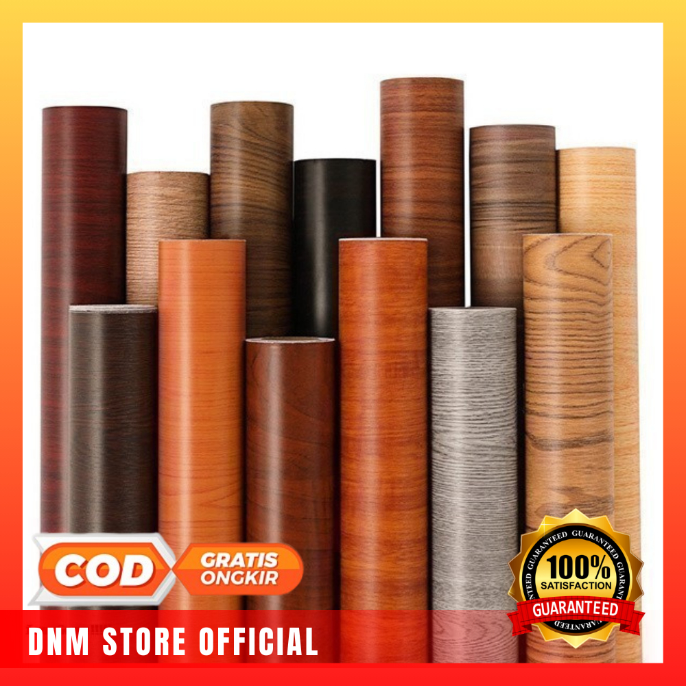 KAYU MERAH Modern Wood WALLPAPER 45CM X 8M Teak Dark Brown/Light/Red ...