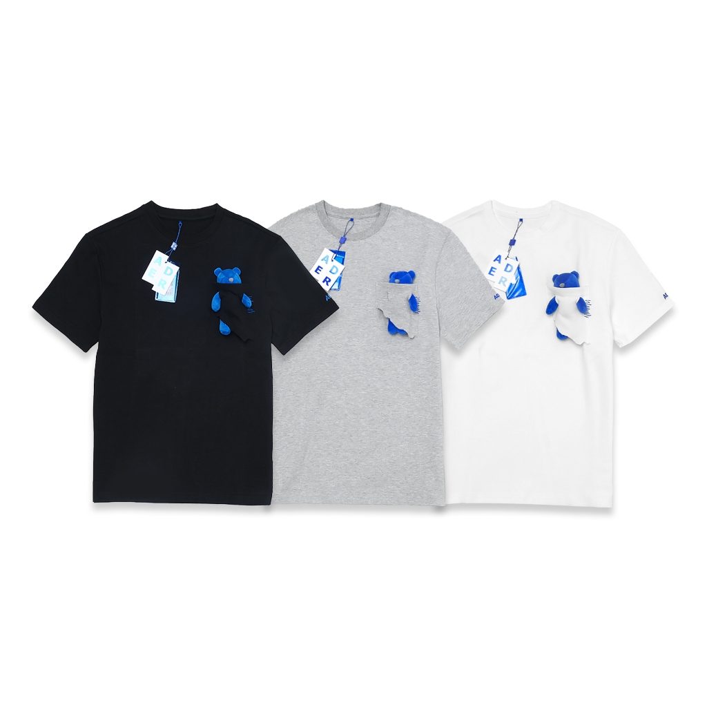 Ader Error Hole Pocket Bear Doll T-Shirt | Shopee Philippines