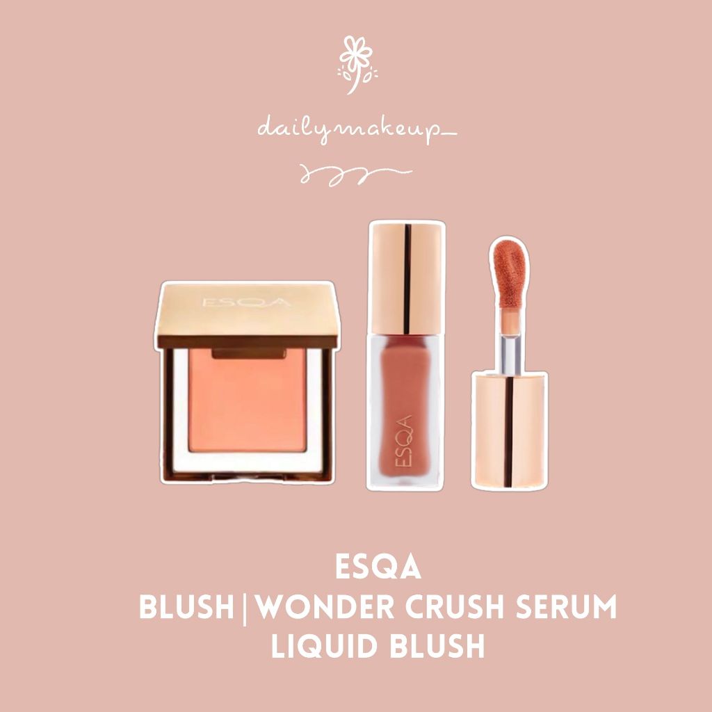 Last STOCK-ESQA Wonder Crush Serum Liquid Blush| Esqa Blush | Shopee ...