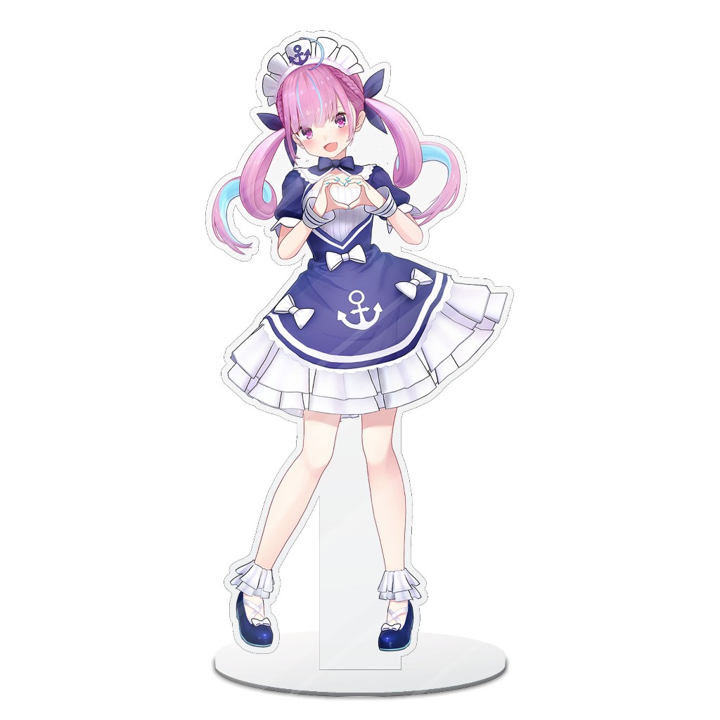 Acrylic Stand figure vtuber MINATO AQUA standee 20cm - HOLOLIVE 2ND ...