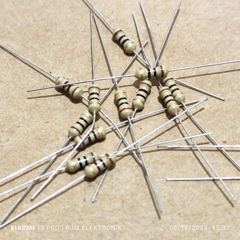 10 pcs resistors 10 ohm 1/4 watt | Shopee Philippines