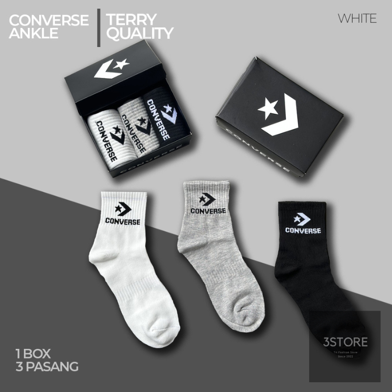 Converse WOODMARK ULTRALOW LINER QUARTER SOCKS/SOCK CONVERSE LOW CUT ...
