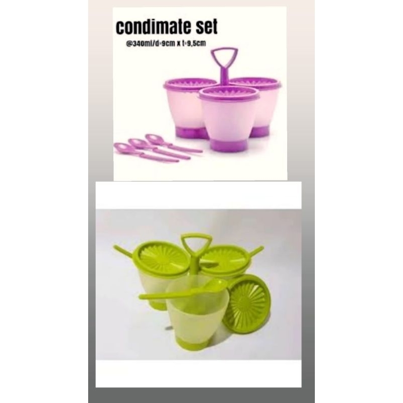 Condiment set for tupperware seasoning sugar | Shopee Philippines