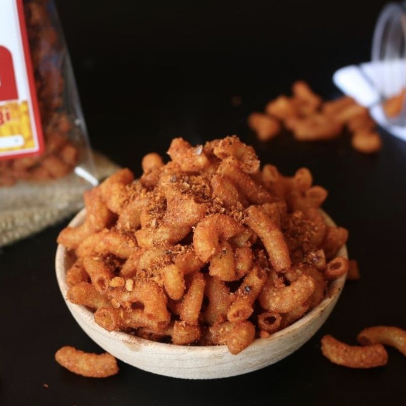 Macaroni Super Spicy & Salted Plastic Packaging - Chocolate Stone By ...