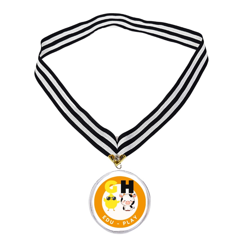 Custom UV Printed Medal FREE MEDAL ROPE Custom Graduation Birthday ...