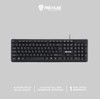 Rexus Office Membrane Keyboard K278 USB Black | Shopee Philippines