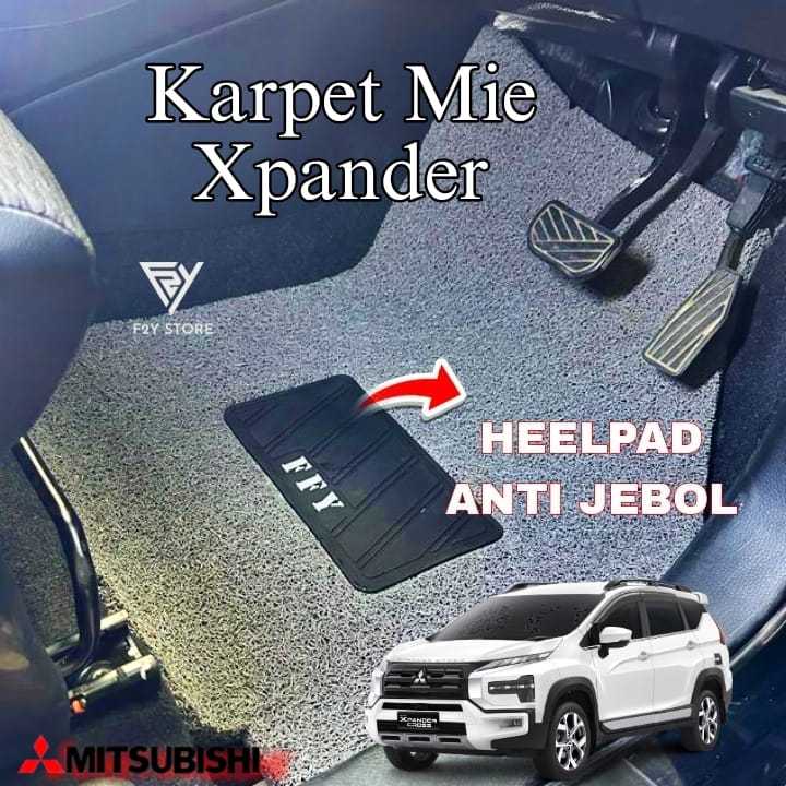 3-row XPANDER Noodle Vermicelli Car Carpet (Not Including Luggage ...