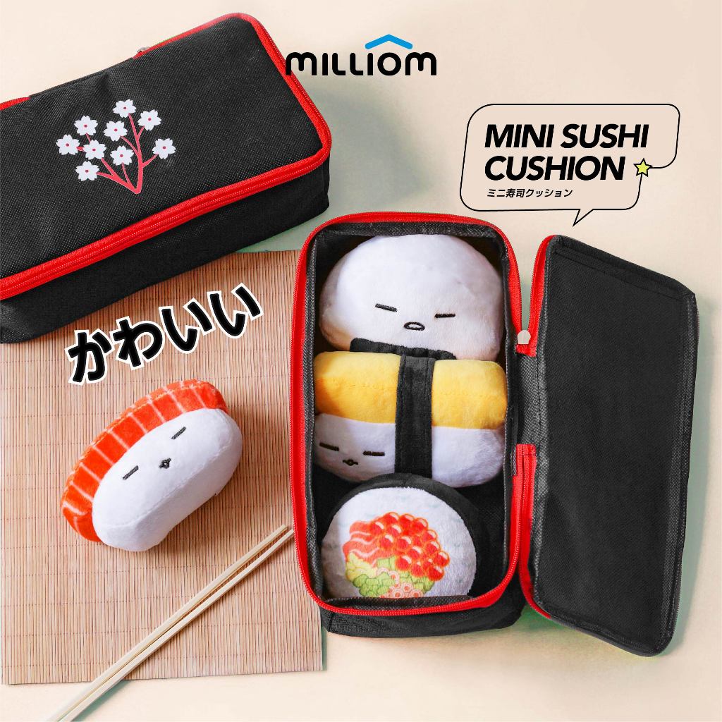 Milliom Obento Cushion Mini Sushi Doll Small Gift hampers Unique ...