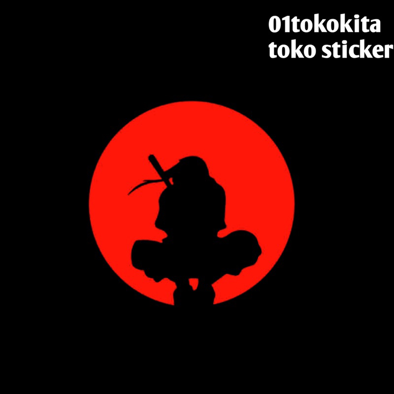 Sticker cutting uchiha itachi akatsuki Before The Tragedy Of The clan ...