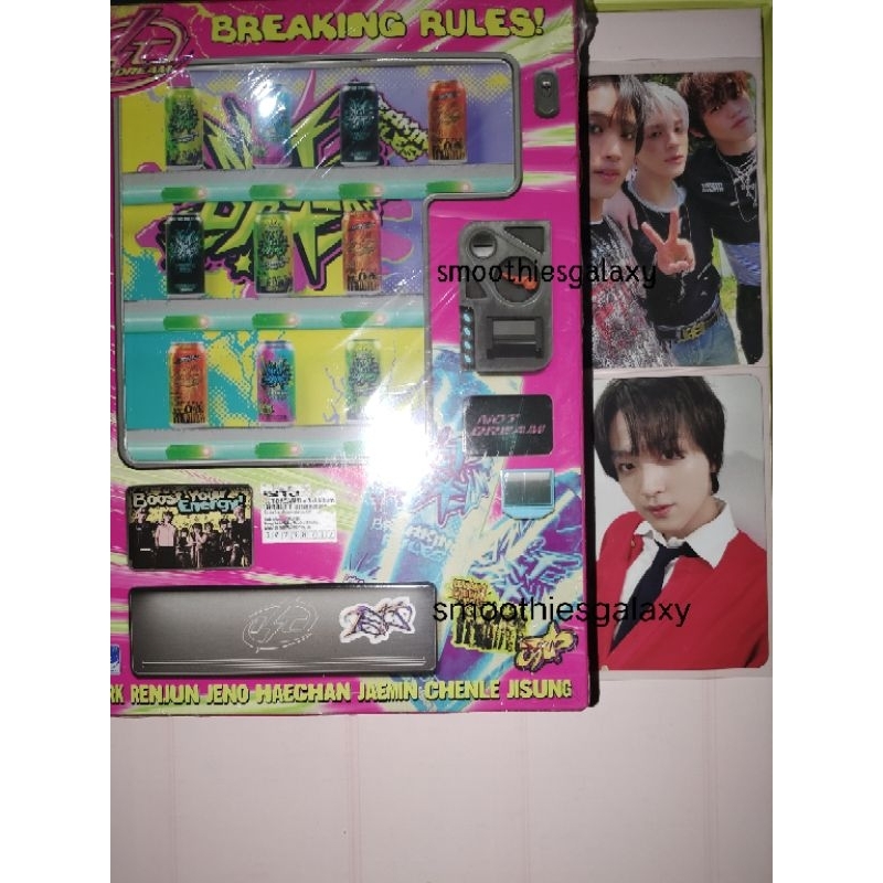 Album vending machine fullset unsealed ISTJ haechan | Shopee Philippines