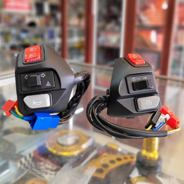Aerox Vietnam And Mio YMH Domino Switch Set Right Left Plus Hazard ...