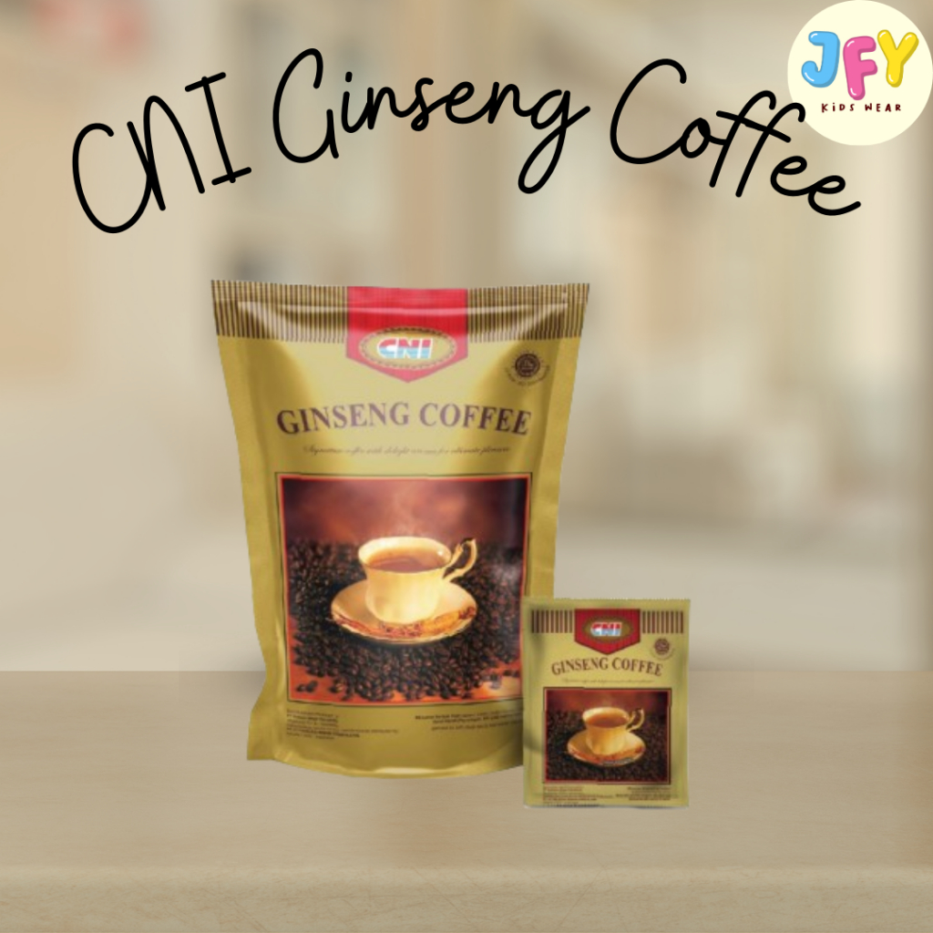 CNI Ginseng Coffee - 20 sachets - Exp August 2026 | Shopee Philippines