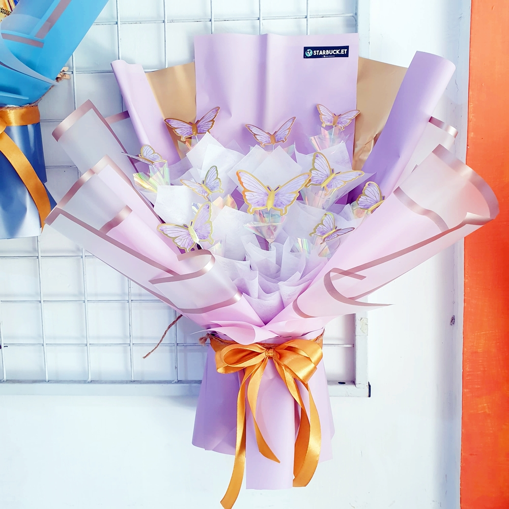 Viral Butterfly Bouquet LED Large Butterfly Bouquet | Shopee Philippines