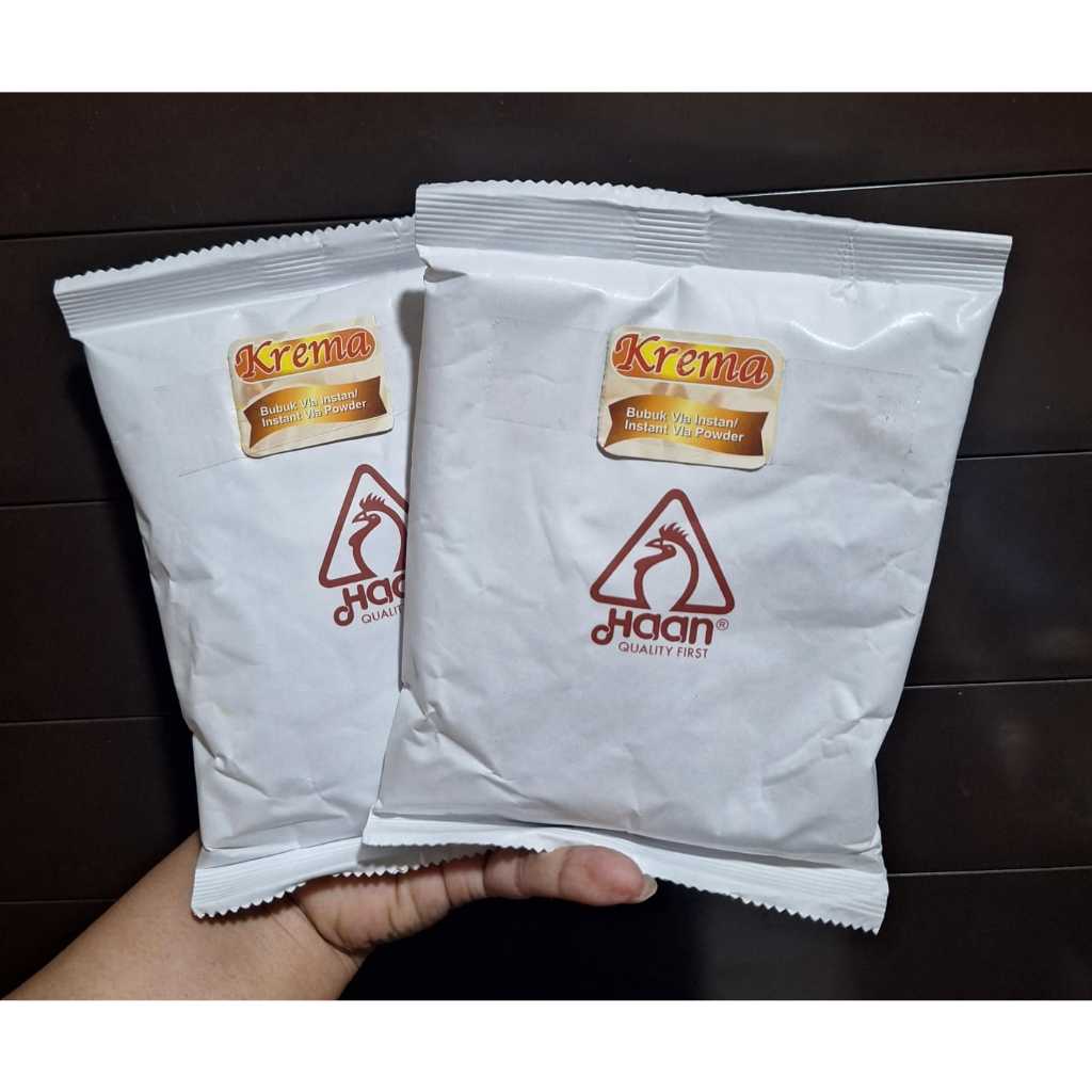 Haan KREMA CUSTARD Instant FLA Powder (foil Packaging) | Shopee Philippines