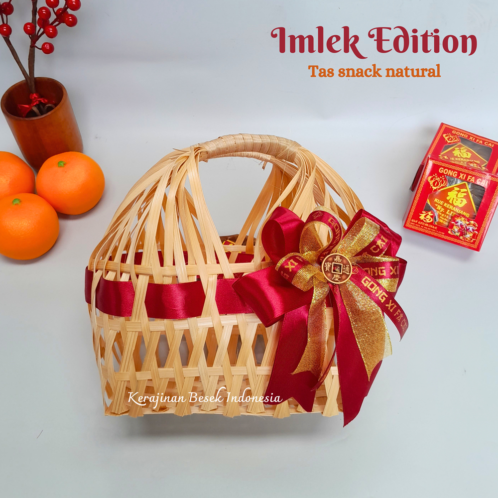 Goodie BAG HAMPERS IMLEK CNY 2025 natural snack BAG chinese chinese ...