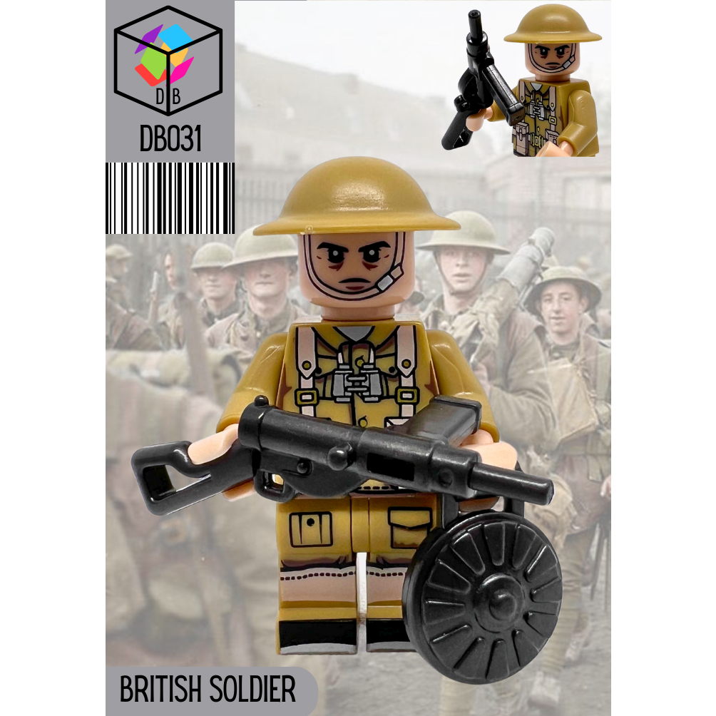 Educational Children's Toys Collection of British Soldier World War 2 ...