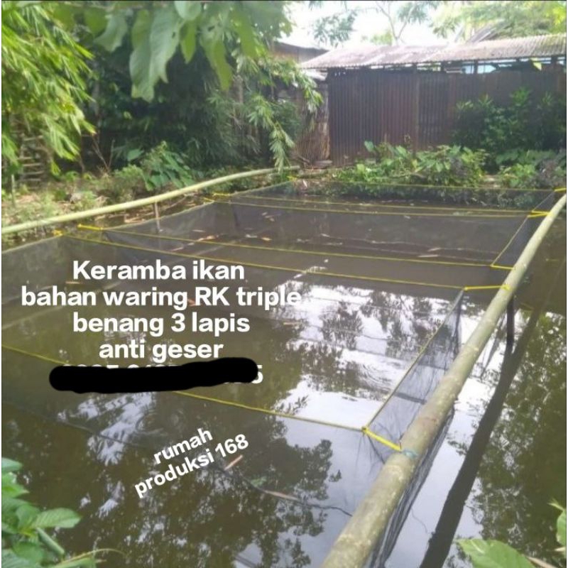 Fish waring cage 5m x 2.5m x 1.1m floating net cage | Shopee Philippines