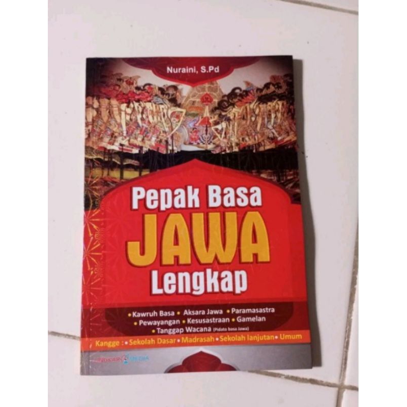 Complete Javanese language pack | Shopee Philippines