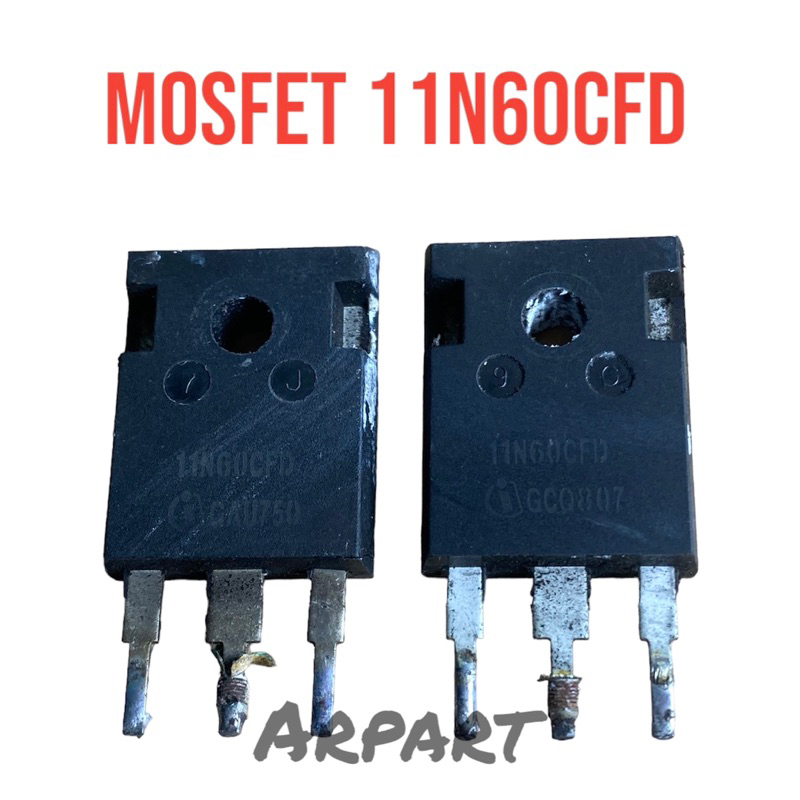 Mosfet 11N60CFD 11A 650v Full Set original | Shopee Philippines