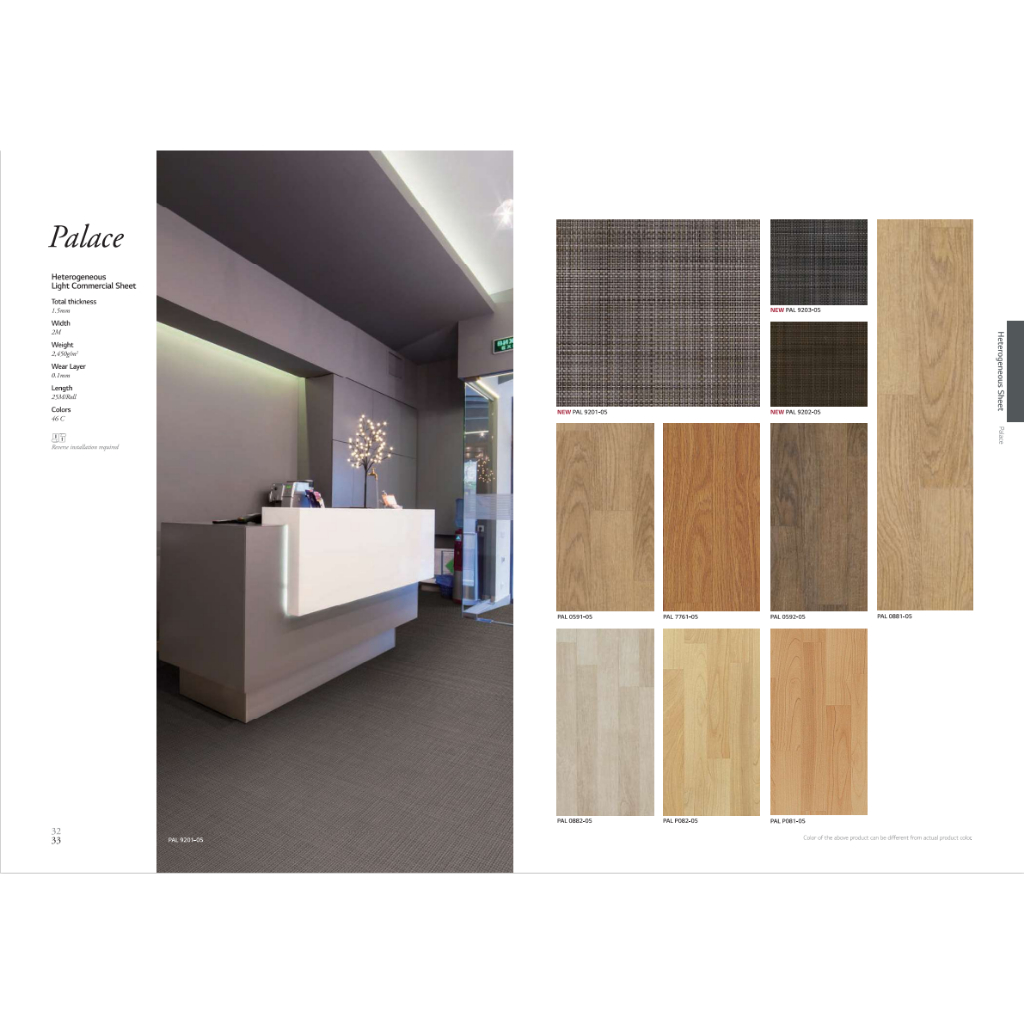 Lg Hausys Palace Vinyl Carpet 1.5mm Thick I Vinyl per roll 50m2 ...