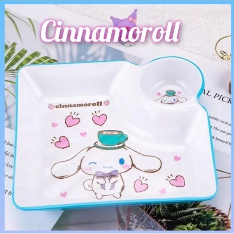 Cinnamoroll melody Round Divider Box Melamine Plate | Shopee Philippines