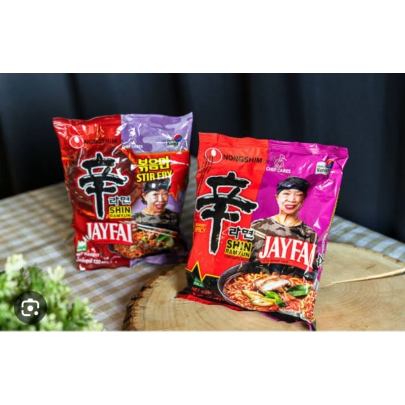 Mie NONGSHIM SHIM RAMYUN JAYFAI SOUP AND STIR FRY MADE IN KOREA ...
