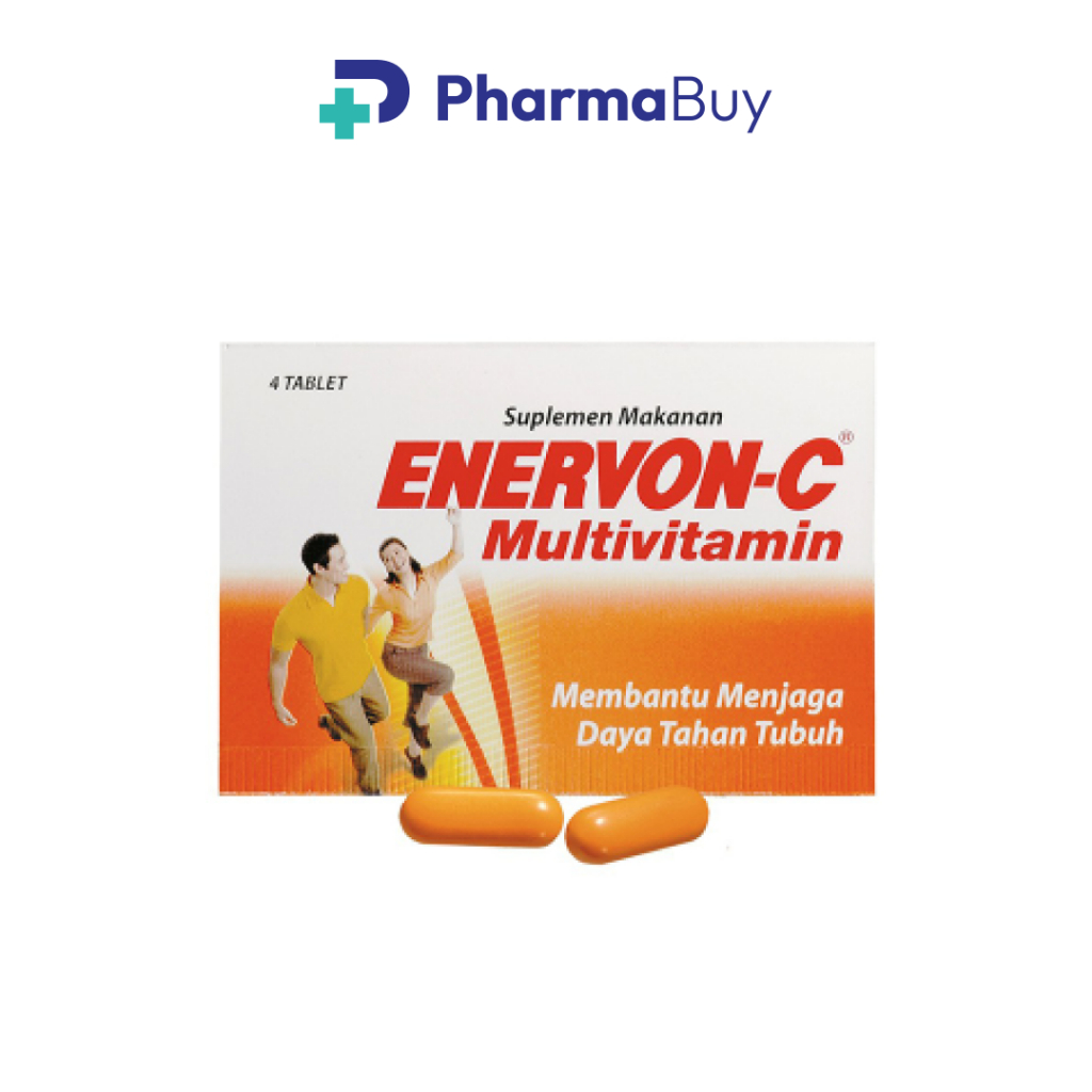 Enervon C Multivitamin Health Supplement 4 Tablets | Shopee Philippines