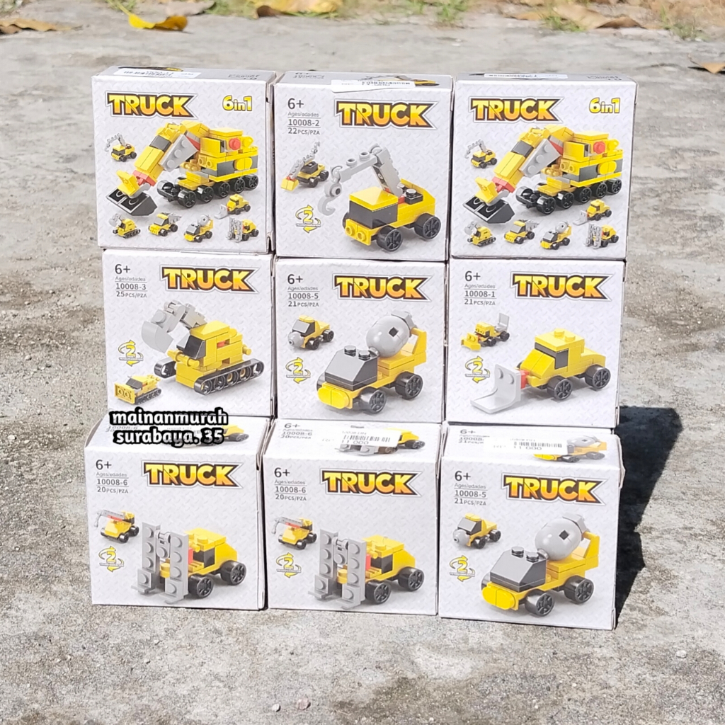 Toy Disassembly Bricks Building Vehicle Combination Of Stacking Blocks ...