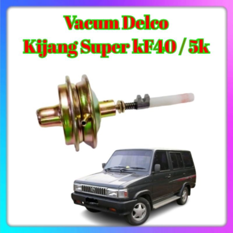 Vacuum DELCO TOYOTA KIJANG SUPER KF40/5K | Shopee Philippines