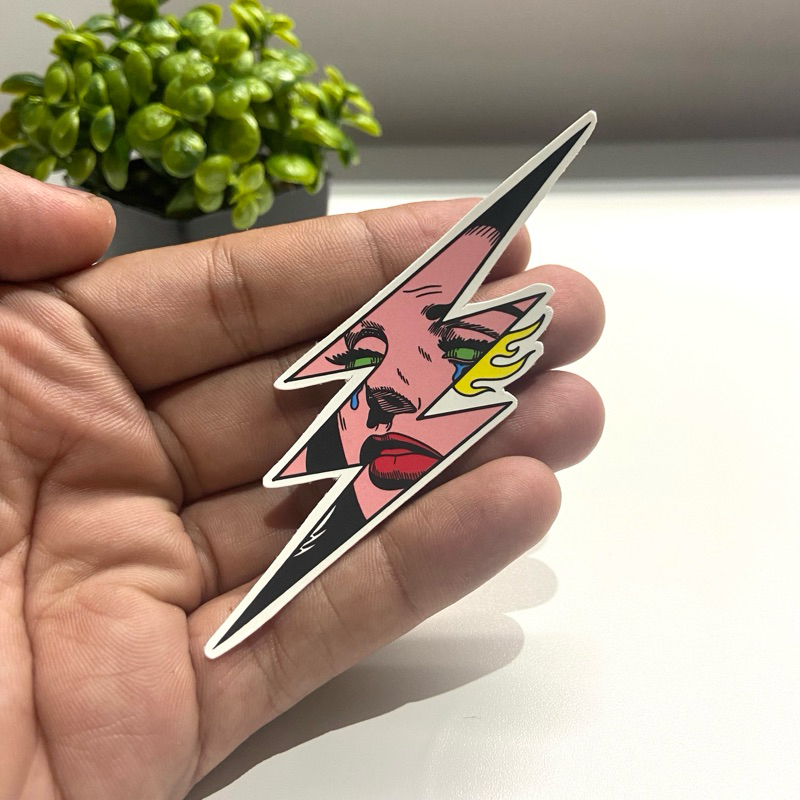 Thunder GIRL COLOR DESIGN STICKER | Shopee Philippines
