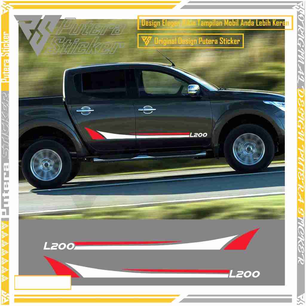 Cutting cool toyota hilux triton car stickers, triton car stickers ...