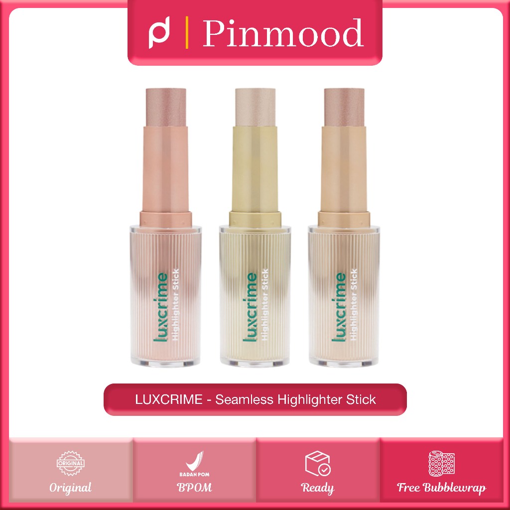 Luxcrime - SEAMLESS HIGHLIGHTER STICK - Creamy Blendable Texture ...