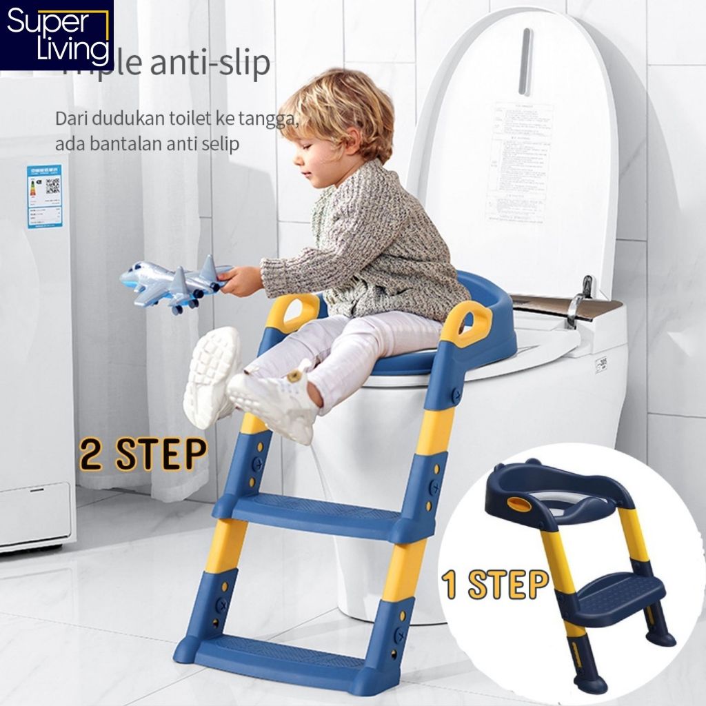 Potty Chair Kids Toilet Training Ladder Toilet Seat | Shopee Philippines