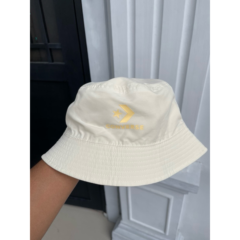 CONVERSE STAR CHEVRON LOGO REVERSIBLE BUCKET HAT 10024563 ORIGINAL CAP ...