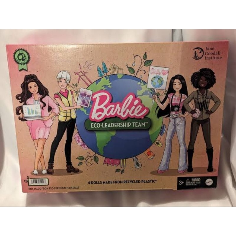 Barbie eco leadership team doll contains 4 pcs | Shopee Philippines