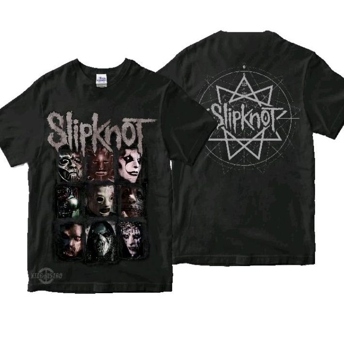 Slipknot band t-shirt - FACES CREATIVES Premium metal t-shirt Slipknot ...