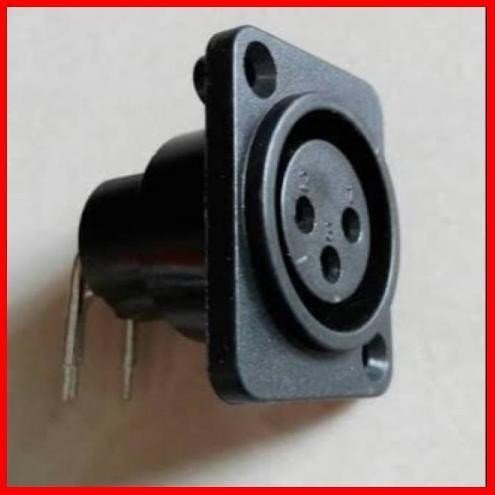 Straight Leg Canon XLR Female Socket - Straight Leg PVC Body Cannon ...