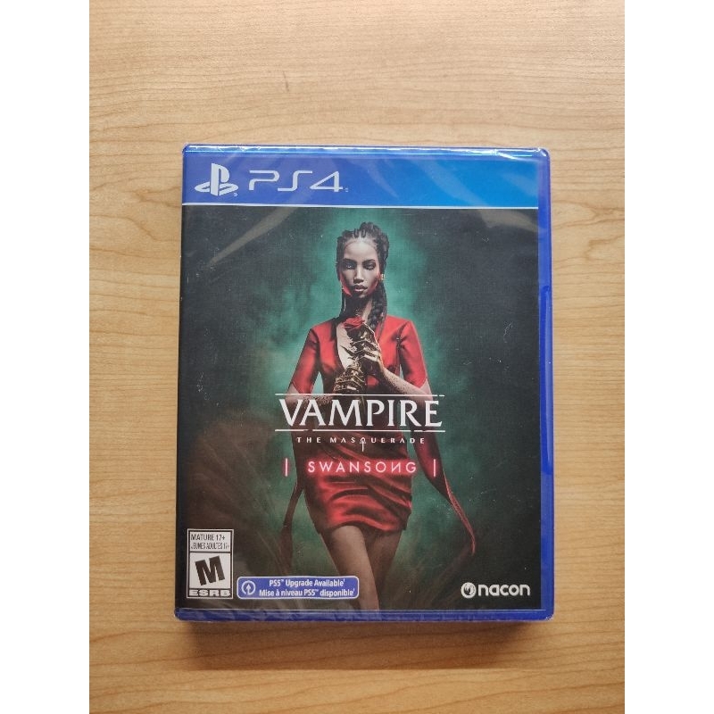 Ps4 cassette vampire the masquerade swansong (new/sealed) | Shopee ...