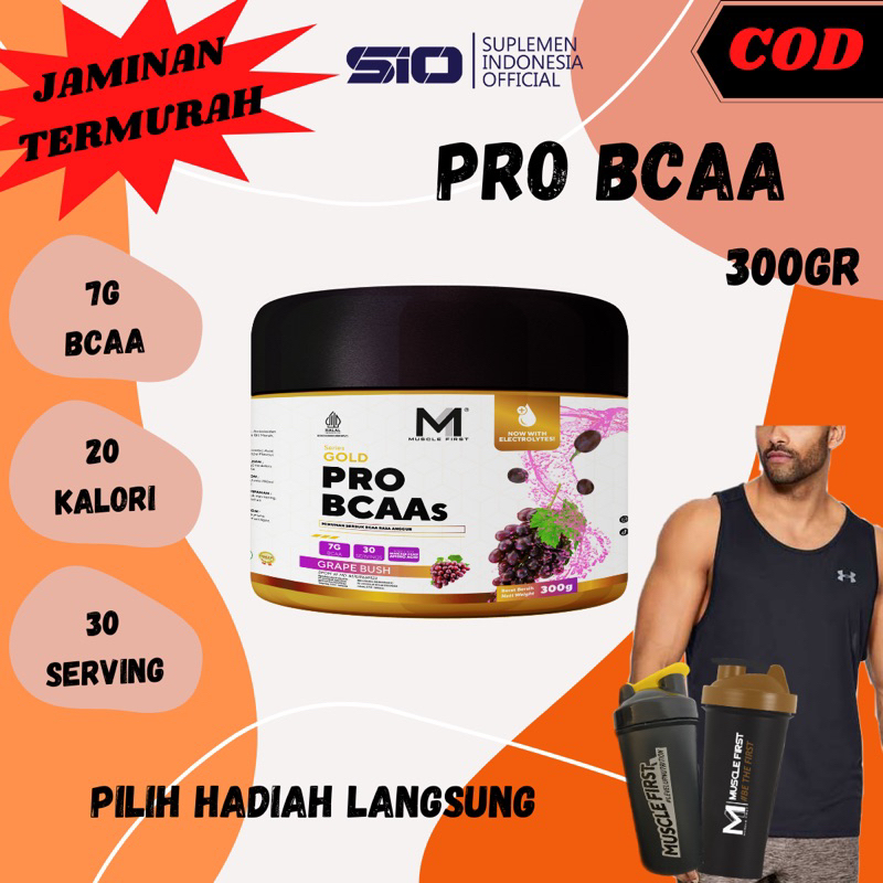 Muscle FIRST M1 PRO GOLD BCAA 300Gram 30Serving Maintain And Restore ...