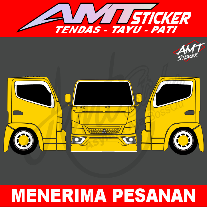Canter Truck Window Film Sticker - Full Front Side | Shopee Philippines