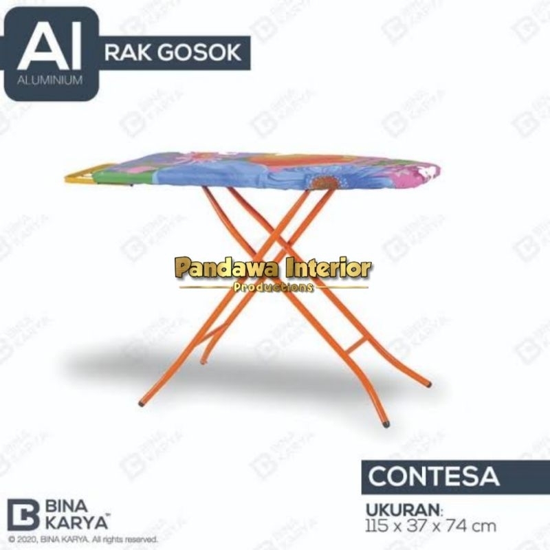 Lesehan Ironing Scrub Table Or Standing Aluminiun Ironing Scrub Rack By ...