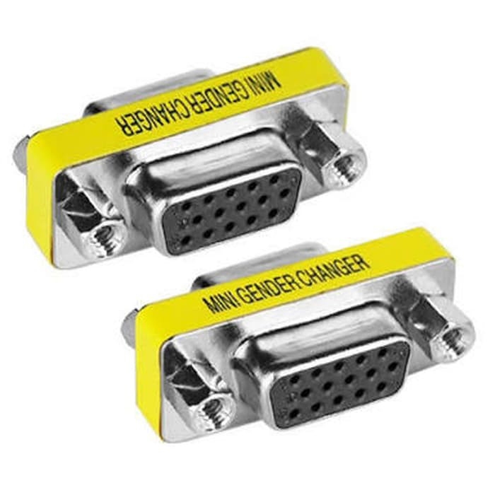 MINI GENDER VGA 9 PIN FEMALE - FEMALE | Shopee Philippines