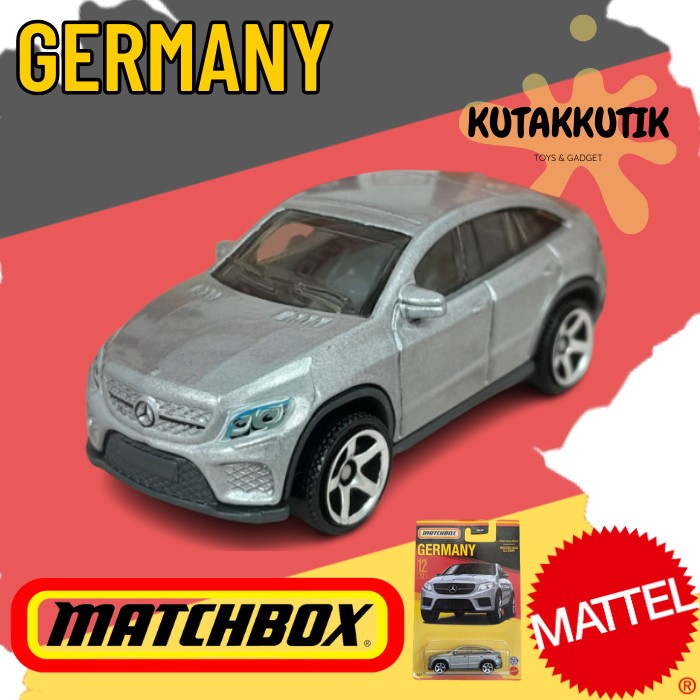 Matchbox Car SUV Mercedes Benz GLE Coupe Abu Germany Edition | Shopee ...